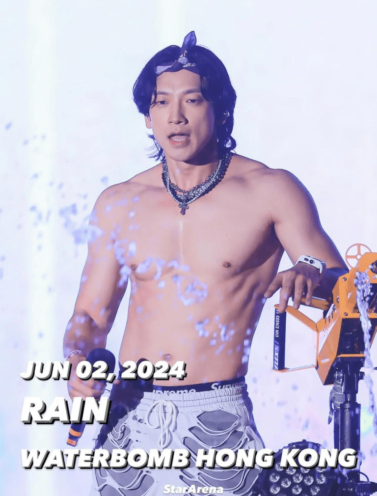 [21 images][4 YT performances][12 IGs] Getting wet with Rain at WATERBOMB HONG KONG 2024. (6/2 ...